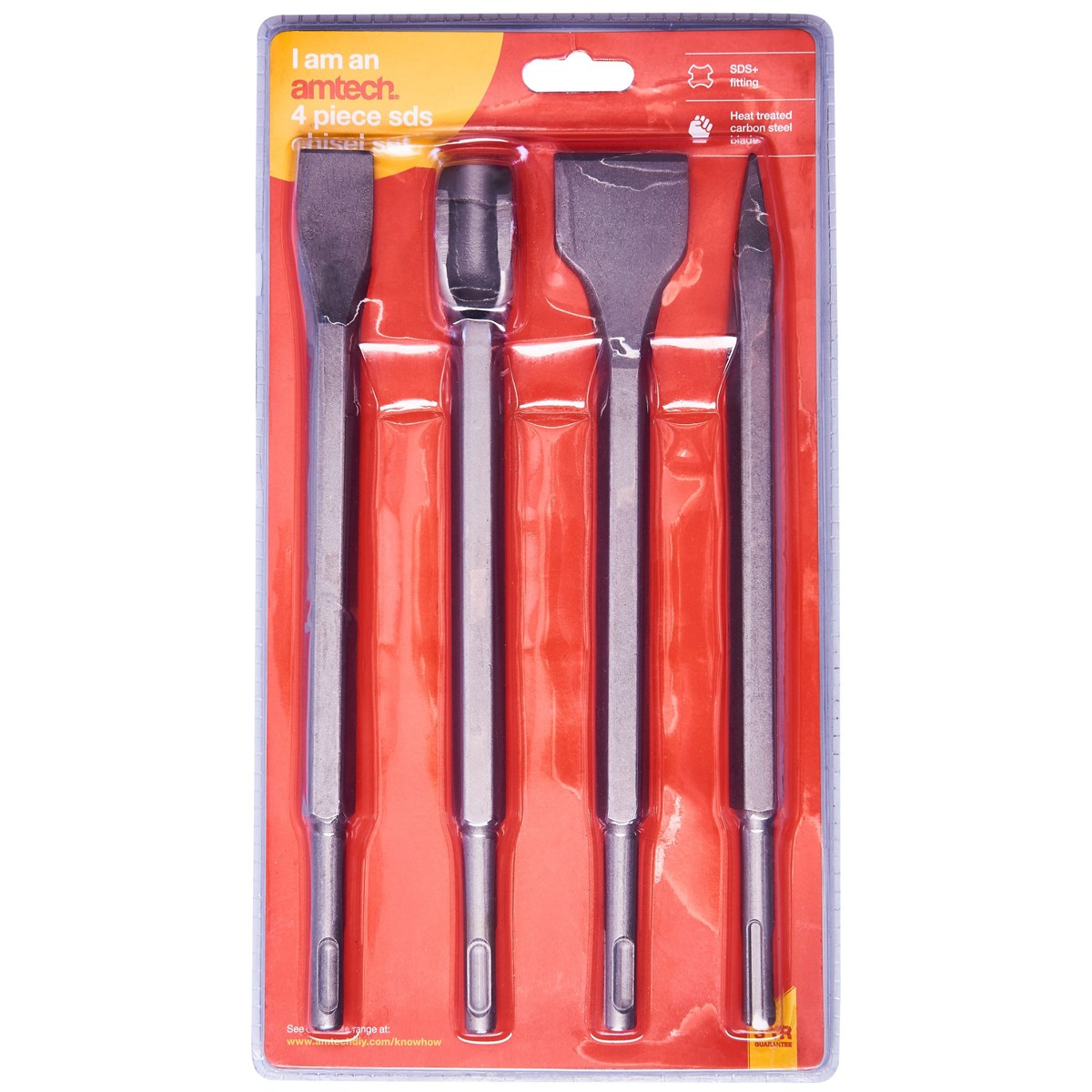 4pc SDS Chisel Set | AHK Plastics & Hardware Ltd